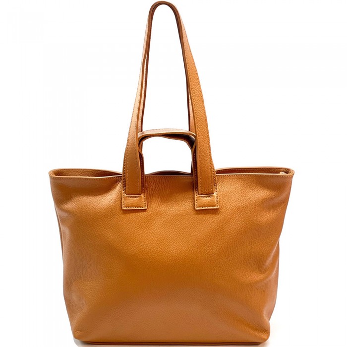 Milena toto bag with double stitched handle